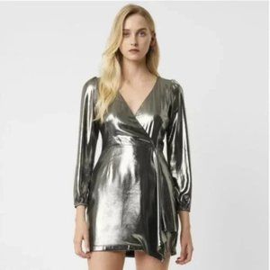 French Connection | Dresses | French Connection Metallic Dress | Poshmark